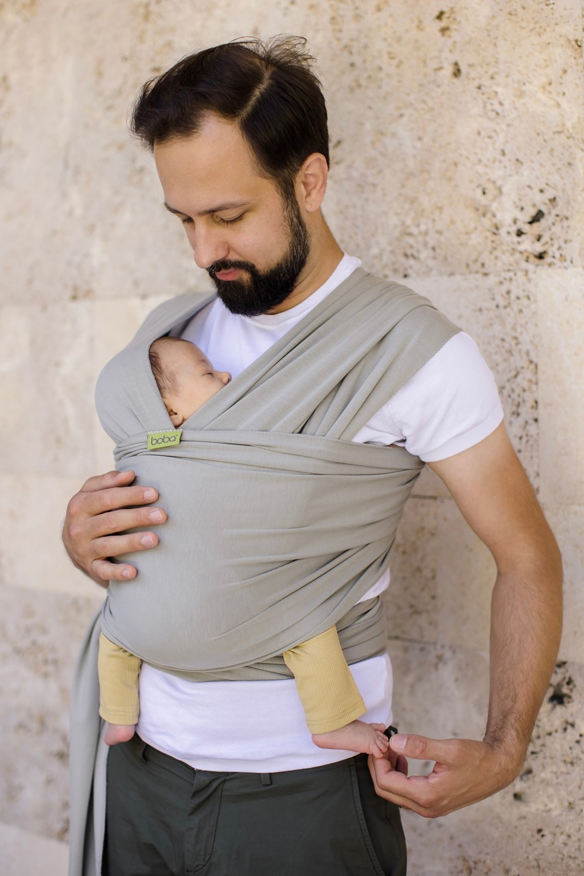 Boba Serenity Boba Wrap Light Gray – Boba - Canada